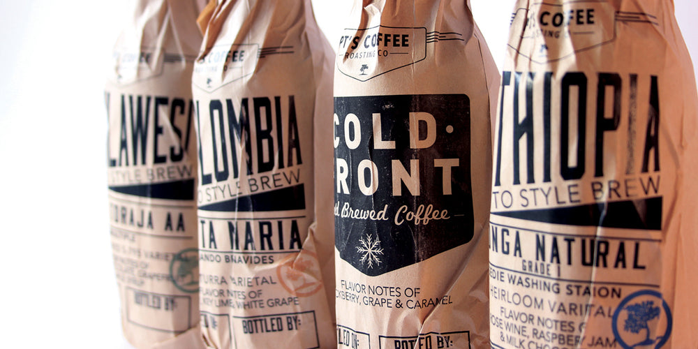 The Dieline: PT's Cold Brew Packaging – PT's Coffee
