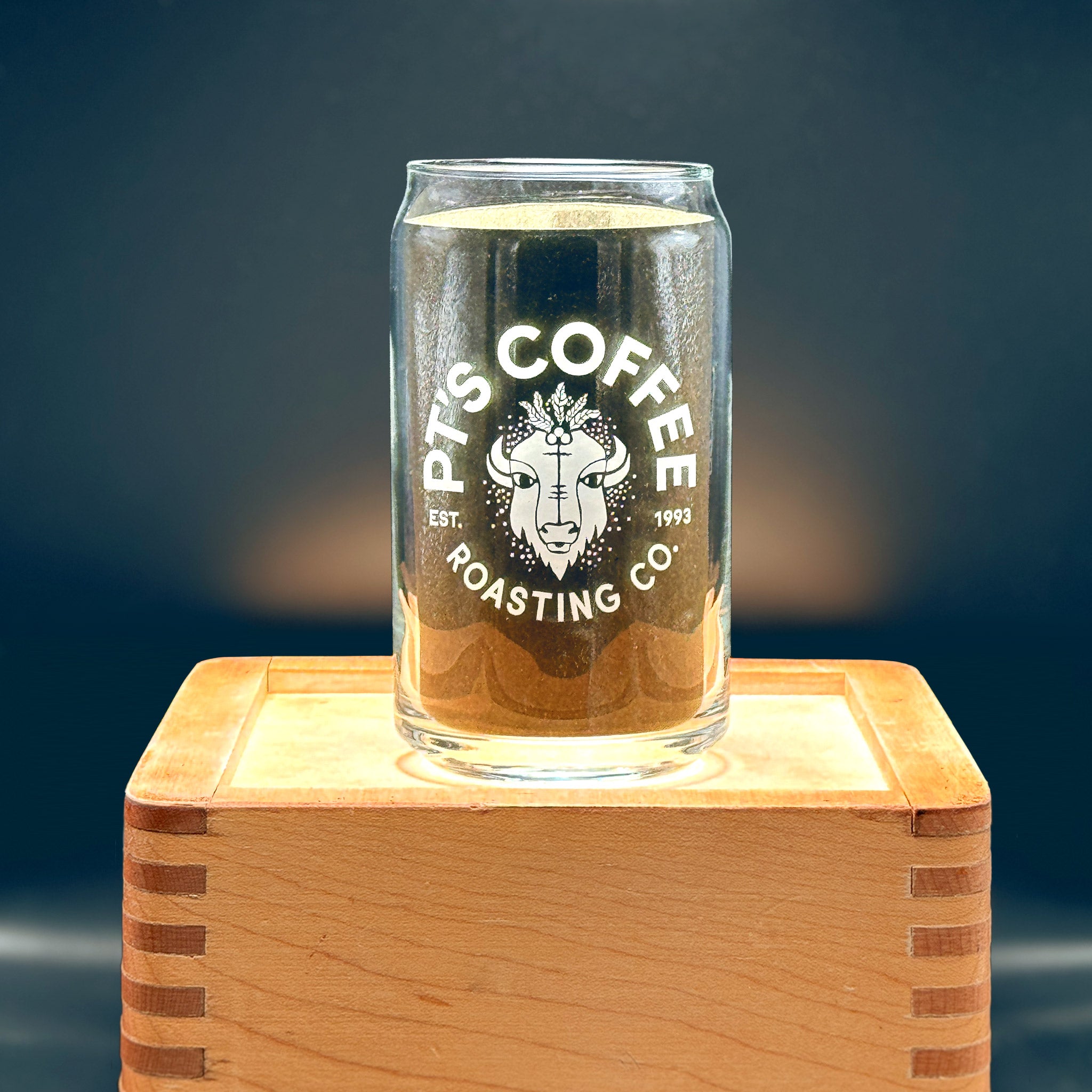 Bison Can Glass – PT's Coffee