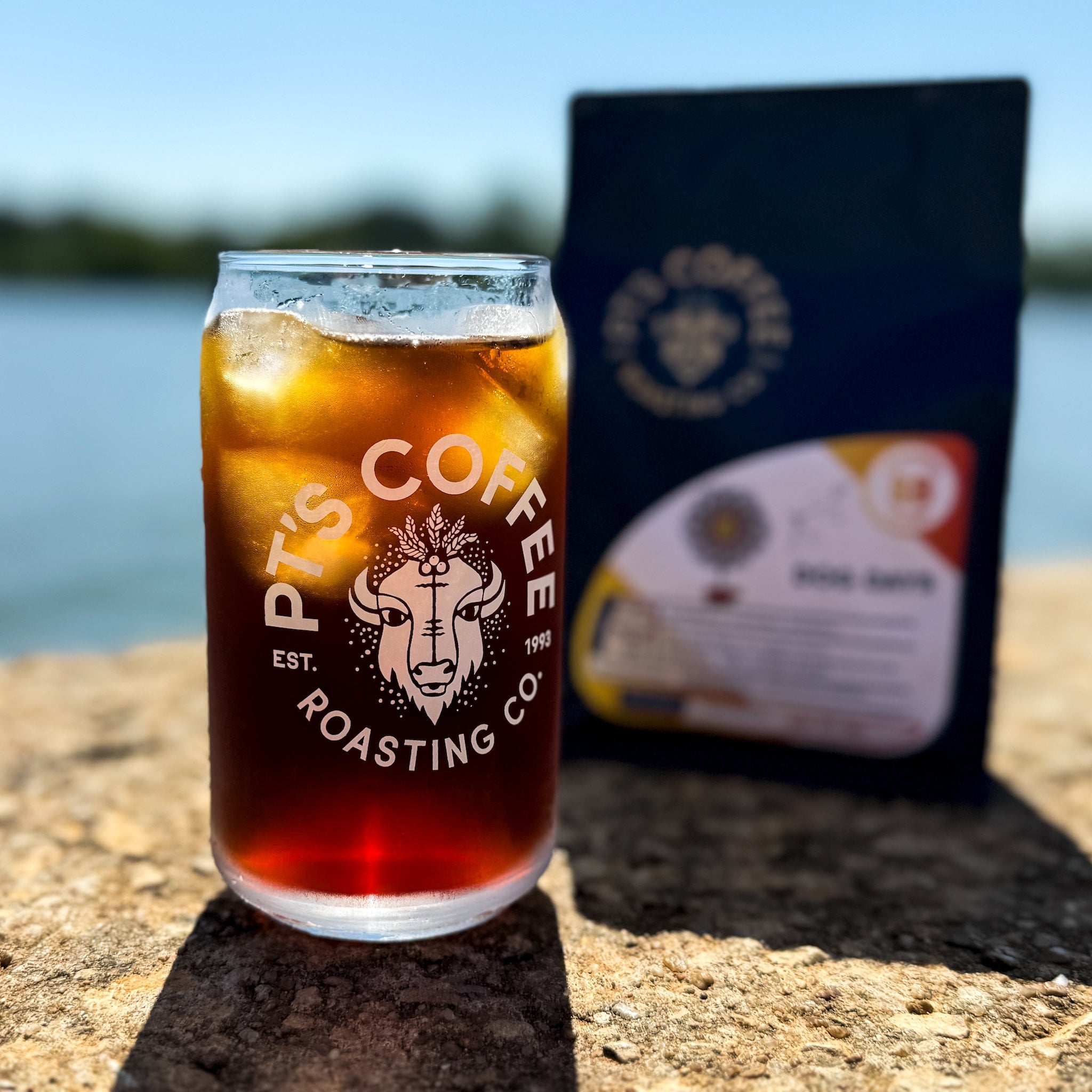 Bison Can Glass – PT's Coffee