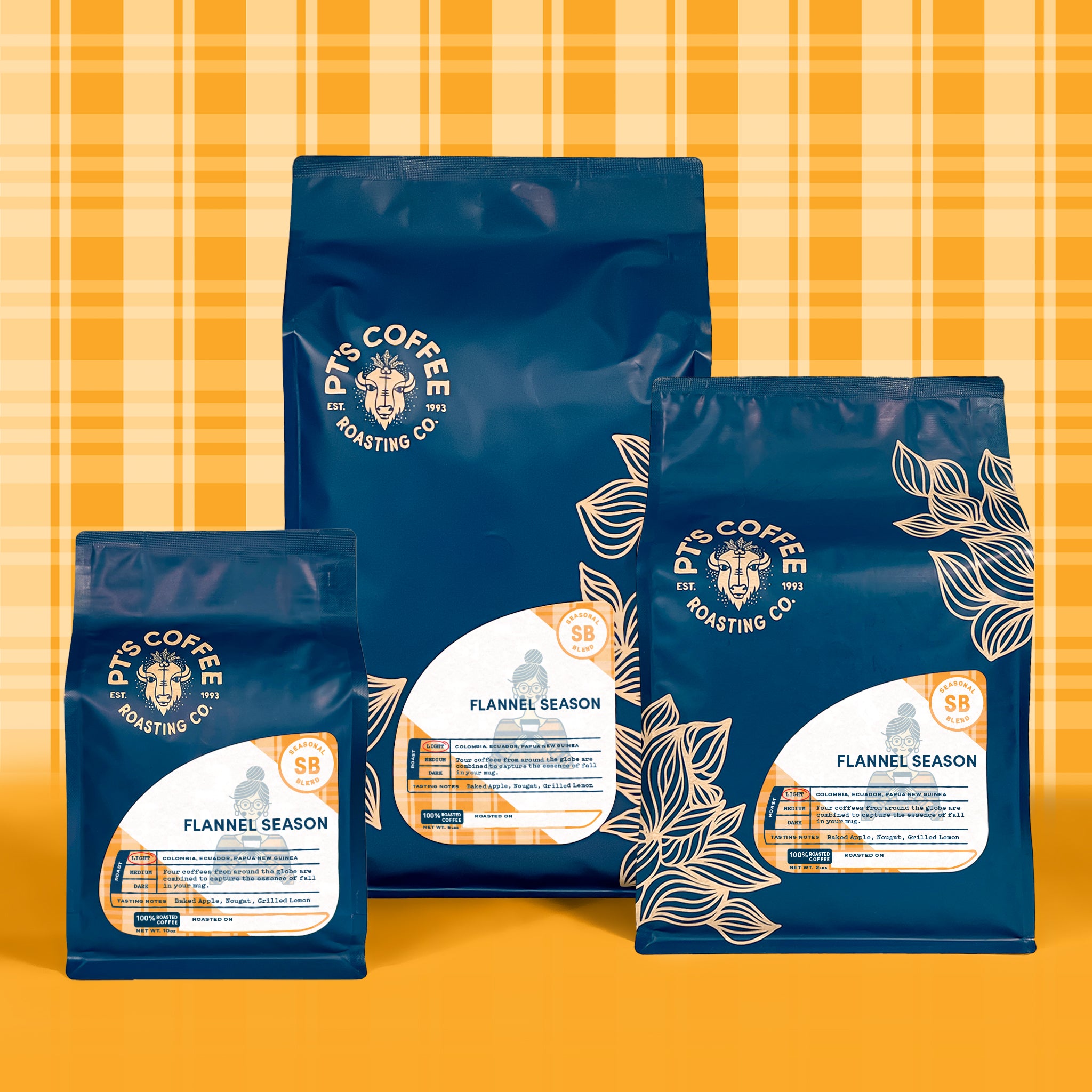 Flannel Season | Fall Blend – PT's Coffee