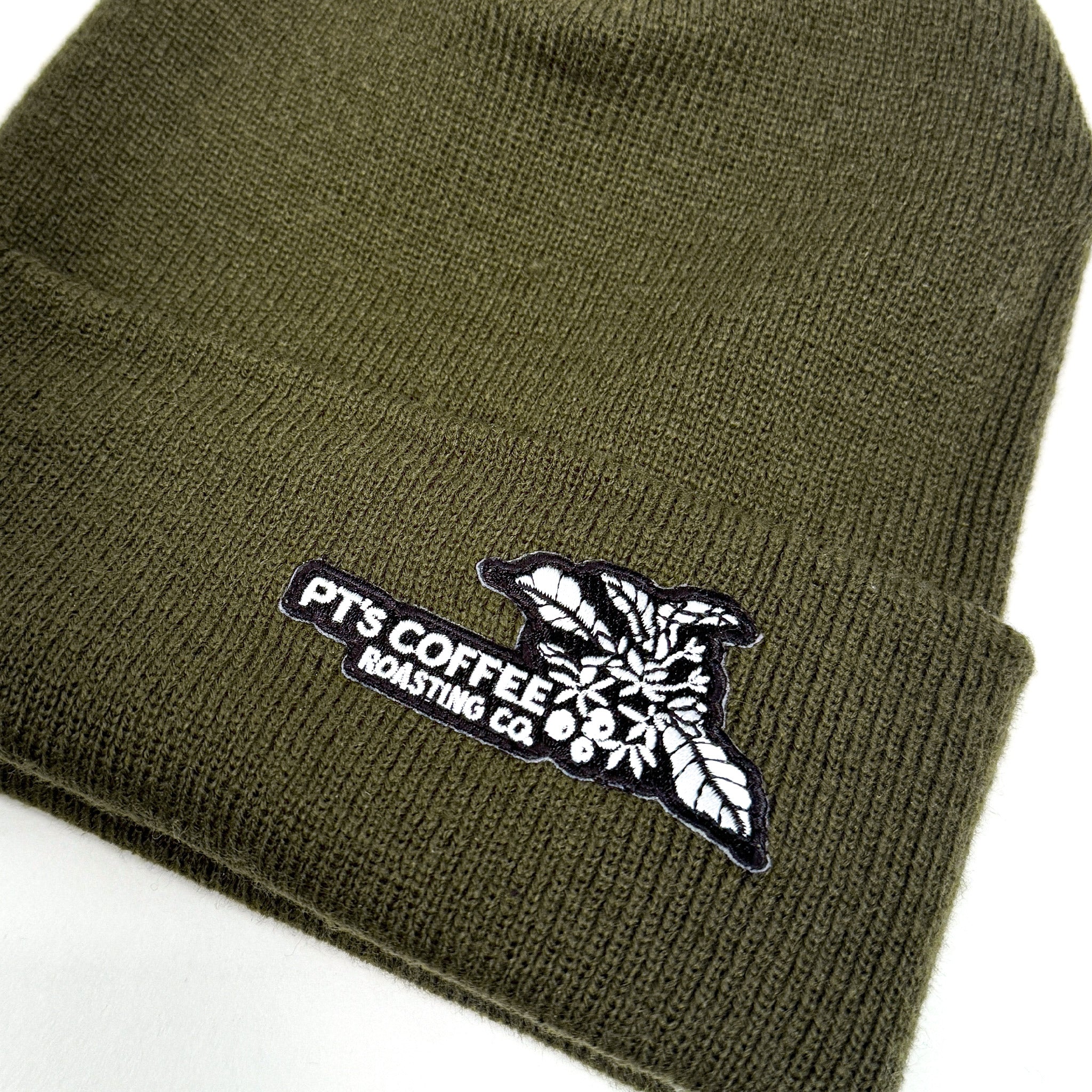 Olive Beanie – PT's Coffee