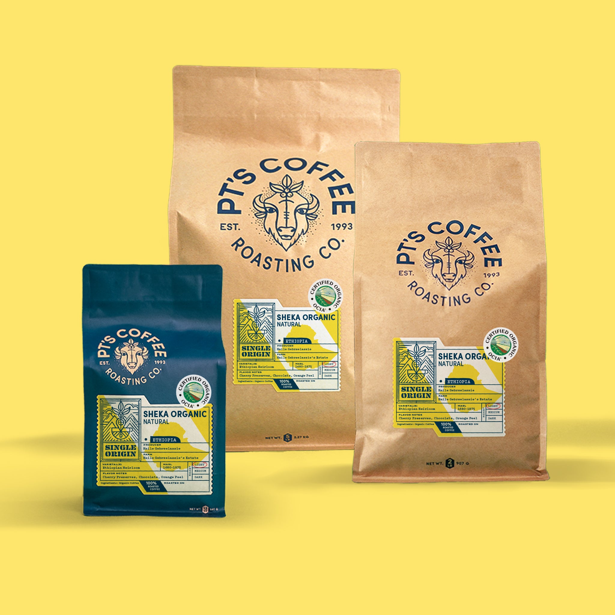 Ethiopia | Sheka Organic Natural – PT's Coffee